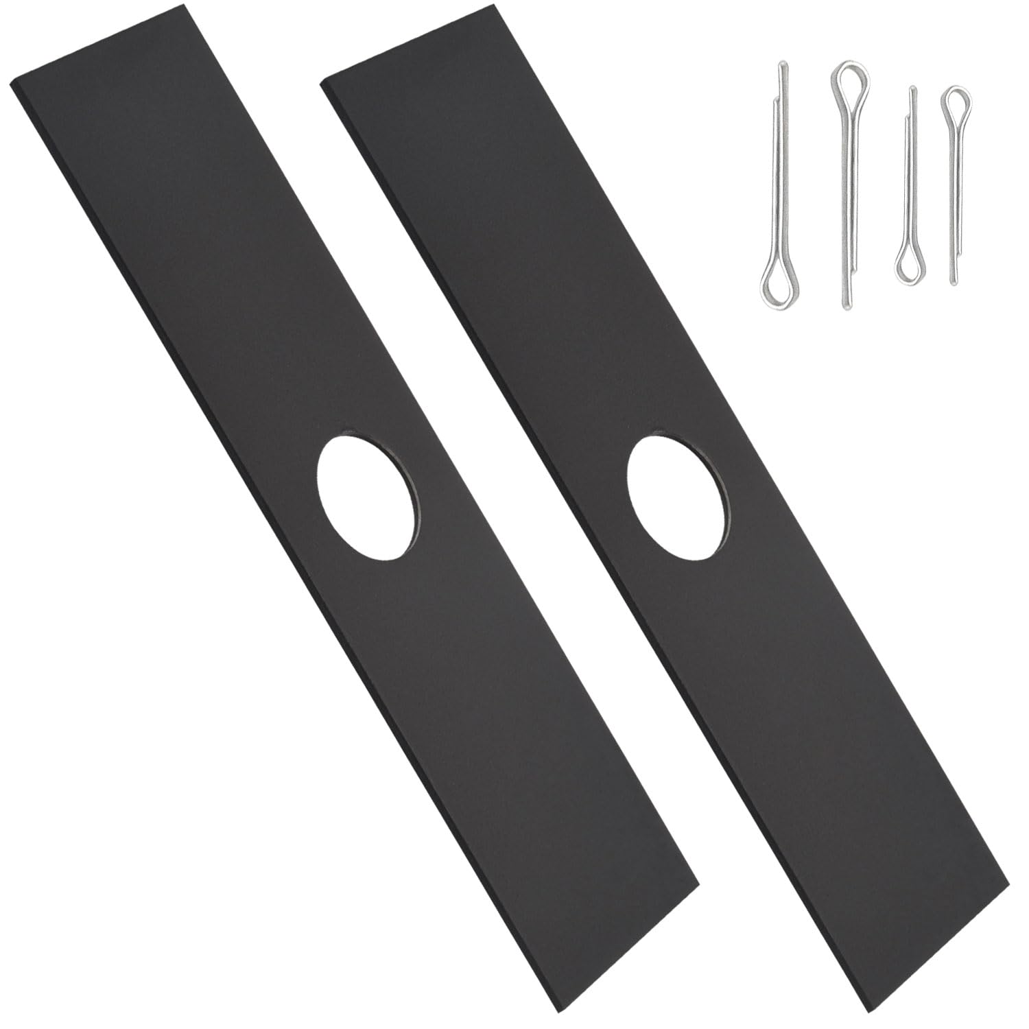 Amazon.com : ZHIXING Hardened Steel 2 Pack Edger Blade Attachment ...