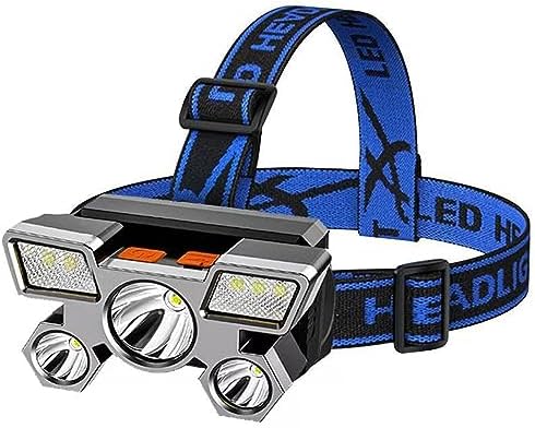 Amazon.com: HBJH Headlamp, Ultra Bright Rechargeable LED Headlamp,CREE ...