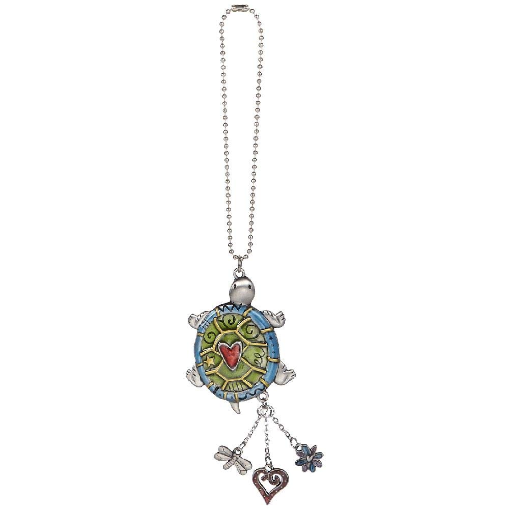 Amazon.com: Ganz Turtle Colorful Zinc Car Charm New : Home & Kitchen