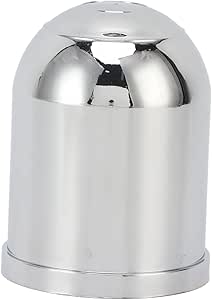 Amazon.com: Trailer Hitch Ball Cover Protect Tow ABS Plastic Chrome ...