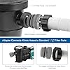Amazon.com: Hose Conversion Adapters Kit for Intex & Coleman Pools ...