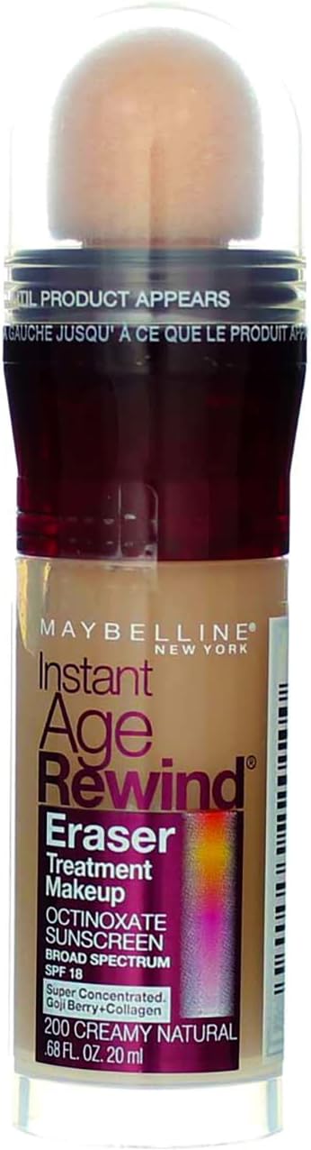 Amazon.com : Maybelline Instant Age Rewind Eraser Foundation - Creamy ...