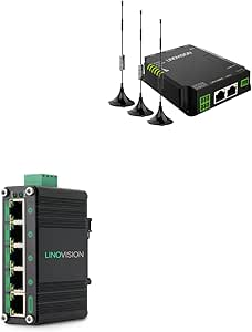 Amazon.com: LINOVISION Industrial Unlocked 4G LTE Router with ...
