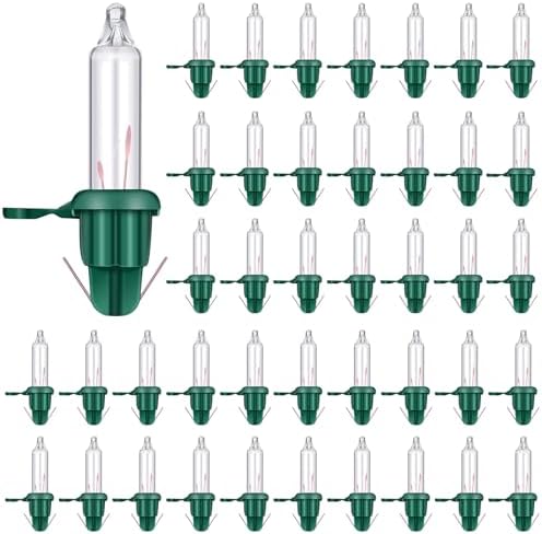 Christma Tree Light Bulbs, 100 Pcs Clear Mini Christmas Tree ...