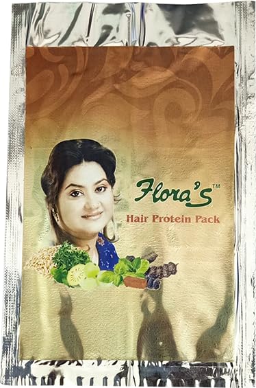 Flora's Hair Protein Pack: Natural Strength & Shine for All Hair Types ...
