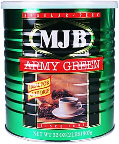 Amazon.co.jp: MJB アーミーグリーン缶 907g : 食品・飲料・お酒