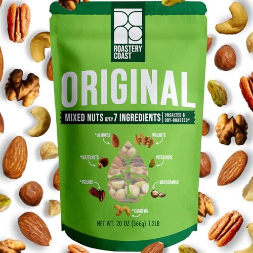 Amazon.com : Roastery Coast - Daily Nuts Healthy Mix Bulk | Nuts Snack ...