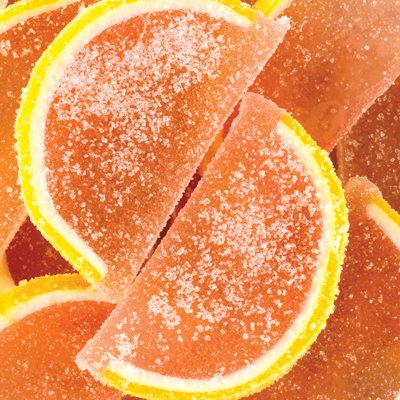 Amazon.com : Fruit Slices - Grapefruit: 5LB Case : Gummy Candy ...