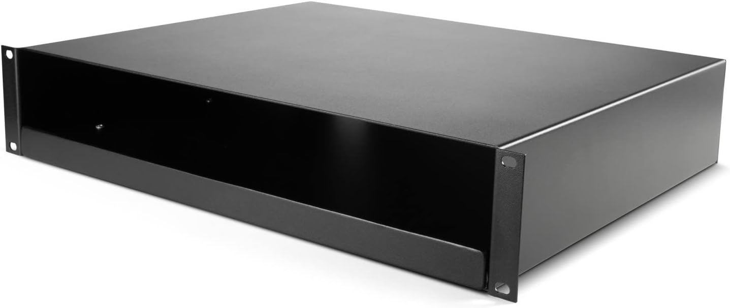 Adam Hall 19" Parts 87412-19 Inch 2 U Rackmount Computer Keyboard Tray ...