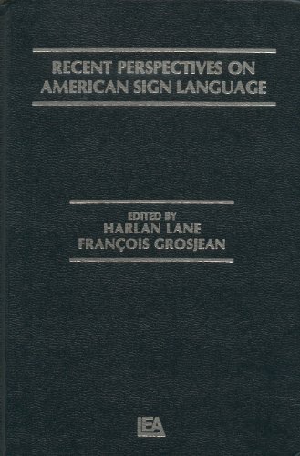 『Recent Perspectives on American Sign Language』｜感想・レビュー - 読書メーター