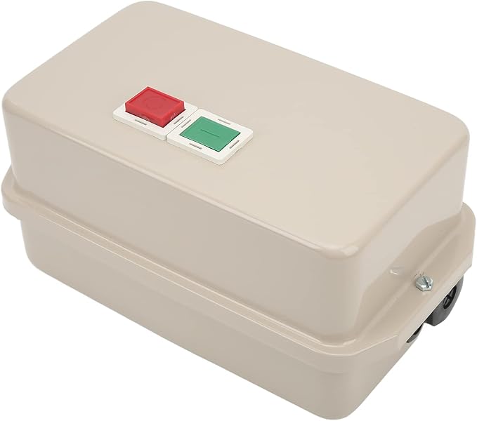 Magnetic Motor Starter, 37‑50A Overload Waterproof 1 Phase 220/230V ...