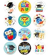 Amazon.com: WhatSign 36Pcs Graduation Stickers for Kids Class of 2025 ...