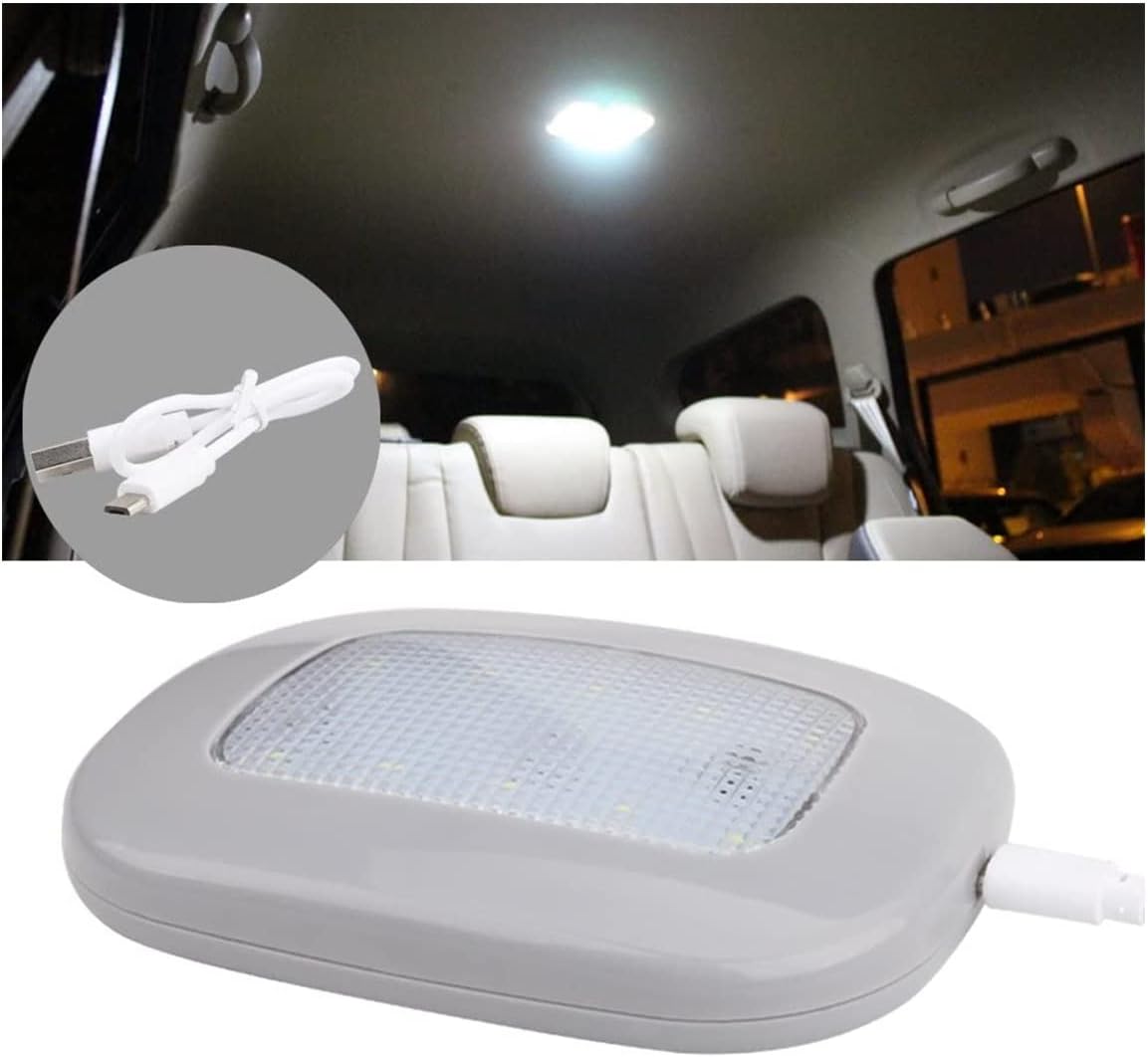 Amazon.com: Car Interior Roof Lights, 10 LED Adjustable Brightness ...