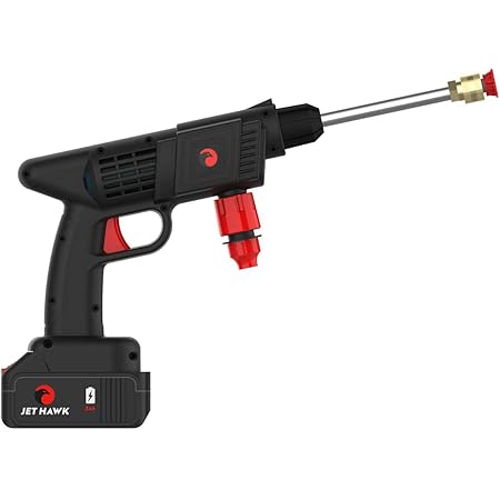 Jet Hawk Cordless Pressure Washer As Seen on High Street TV - Portable ...