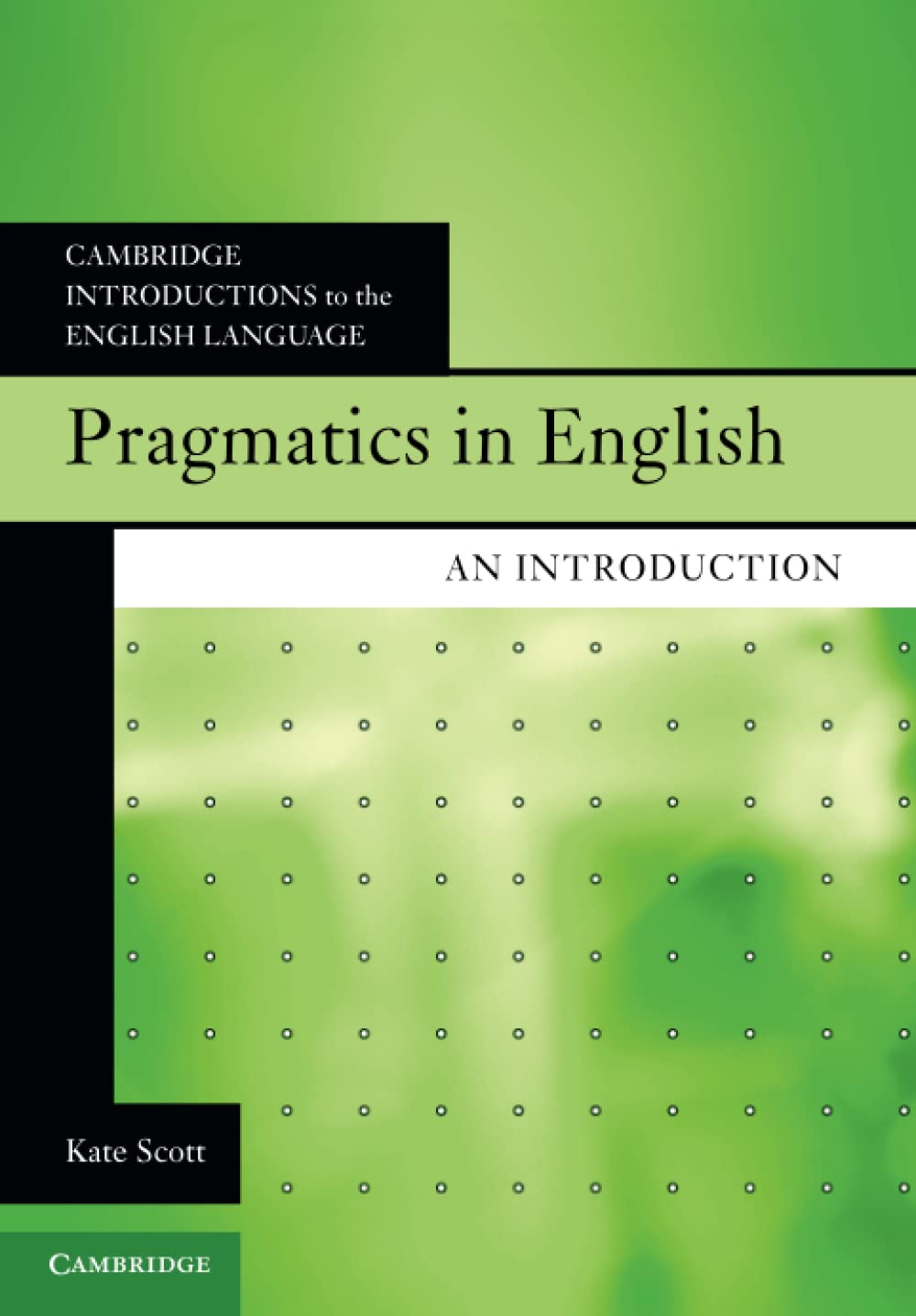 Amazon | Pragmatics in English | Scott, Kate | Words & Language