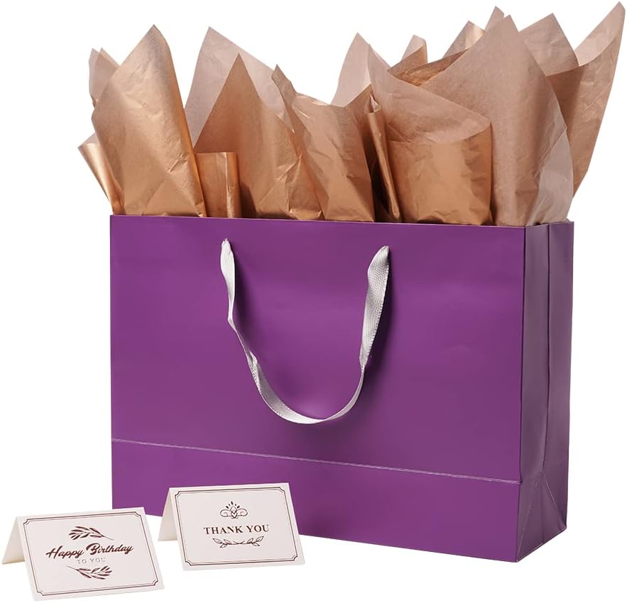 Amazon Purple Gift Bags at Randy Stambaugh blog