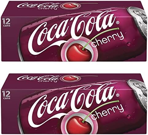 Amazon.com : Coca-Cola Cherry Coke Soda, 12 Fl Oz (pack of 12 ...
