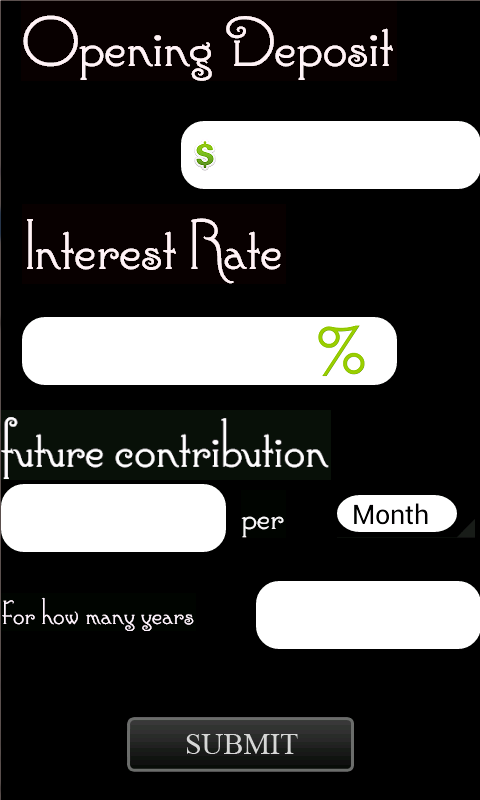 Saving Interest Calculator - App on Amazon Appstore