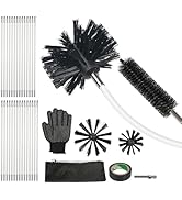 Amazon.com: AOGYikang 30 Feet Dryer Vent Cleaning Brush Kit, Multi-Scene Durability Chimney ...