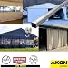 Amazon.com: AKON Curtain Track Outdoor | Hang your Outdoor curtains ...