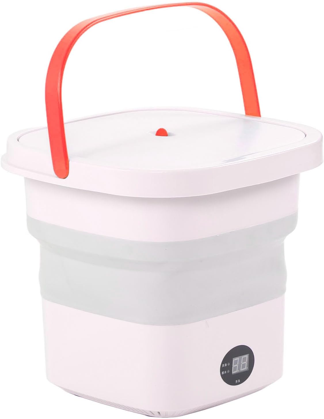 Amazon.com: Portable Bucket Washer, Deep 100 to 240V Mini Foldable ...