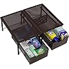 Amazon.com: Simple Houseware Stackable Cabinet Basket Drawer Organizer ...