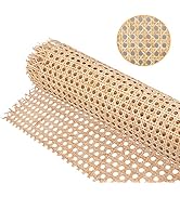 Amazon.com: 24" Width Natural Square Cane Webbing 5Feet, Rattan Webbing ...