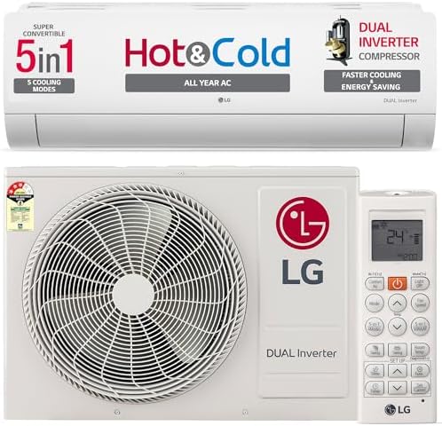 Voltas 2 Ton 3 Star, Hot & Cold Inverter Split AC (Copper, Anti-dust ...