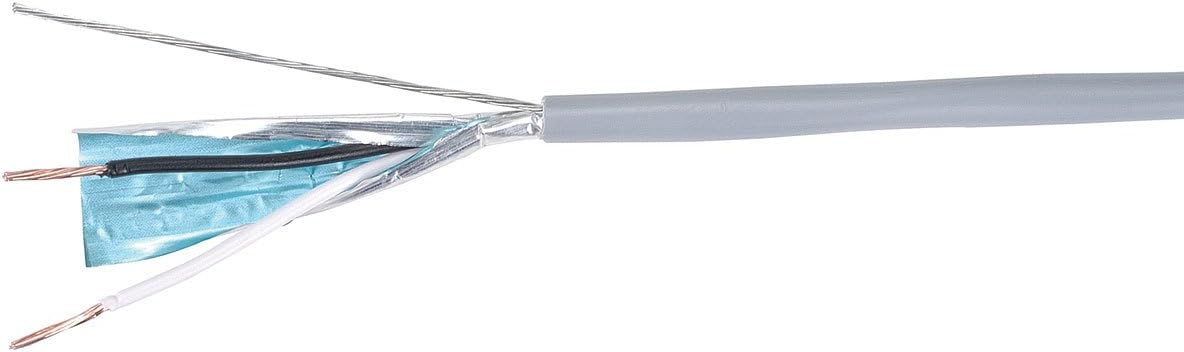 Amazon.com: Parts Express 22/2 Shielded Mic/Line Cable 500 ft ...