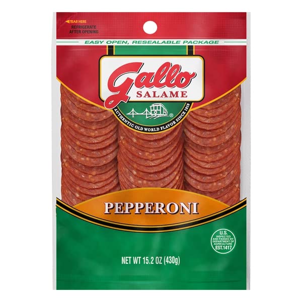Amazon.com: Gallo Meats, Salame Pepperoni, 15.2 Ounce : Grocery ...