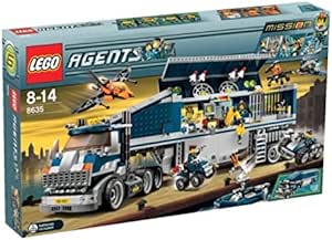 Amazon.com: LEGO Agents Mobile Command Center : Toys & Games