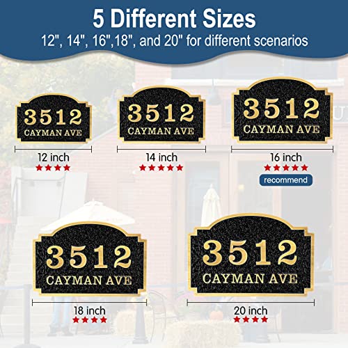 Snapklik.com : Personalized Cast House Address Plaque Custom House ...