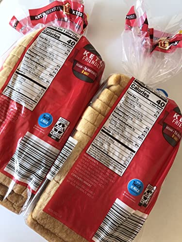 ZERO Net Carbs (2 Loaves) ALDI Keto Wheat Bread