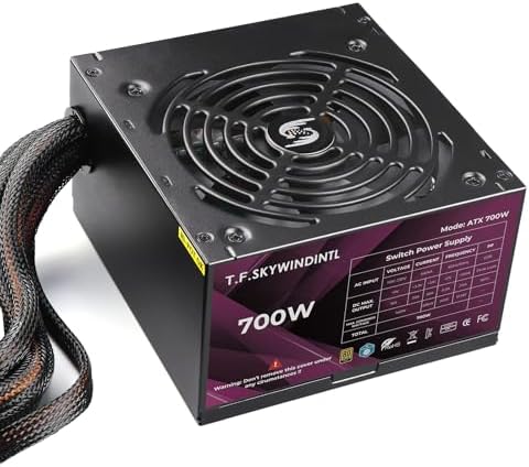 Amazon.com: 600W Power Supply,80+ Gold Standard ATX Form Factor PSU 12V ...