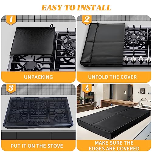Fireproof Gas Stove Burner Cover - Foldable Gas Stove Top Cover ...