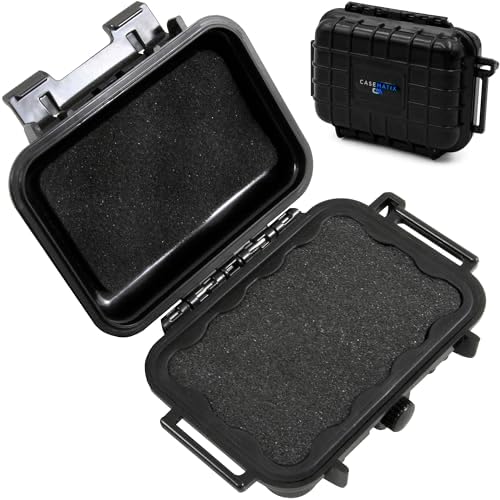 Amazon.com: CASEMATIX 5.75" Waterproof Small Hard Case with ...