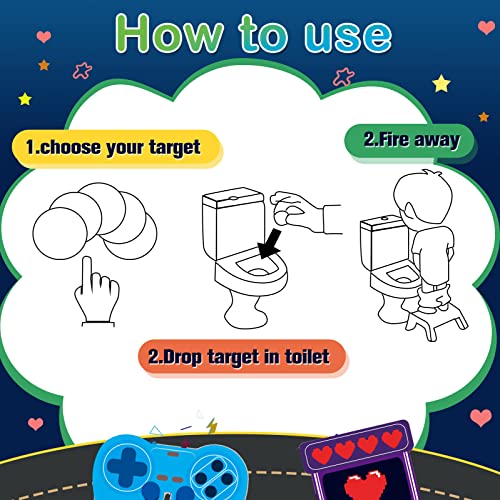 Snapklik.com : Chinco 120 Pcs Boys Potty Training Targets Boys Potty ...