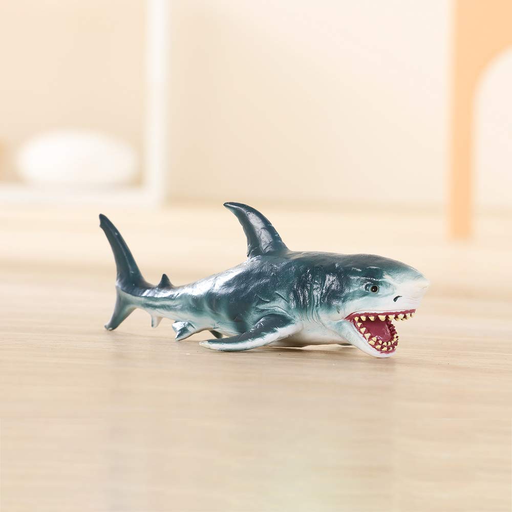 Great White Shark Figure Toys 10.24inch Recur Ocean Toys Megladon Shark ...