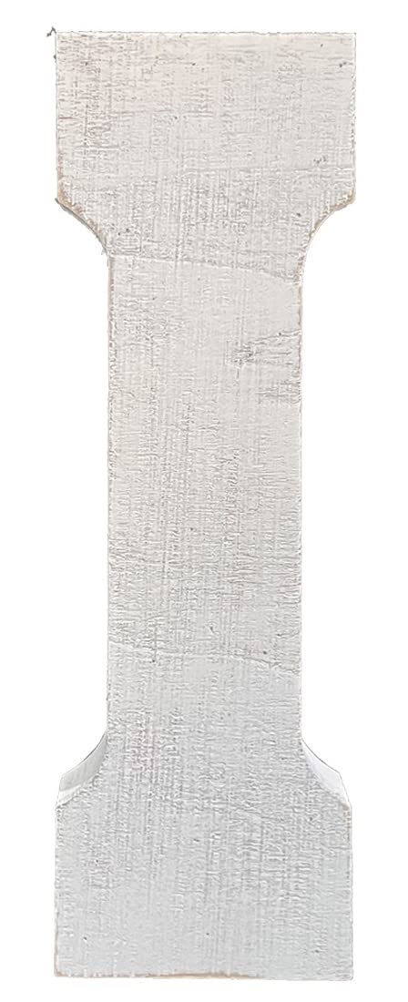 Snapklik.com : ABELOTS Large Wood Letter Distressed White Wash Alphabet ...