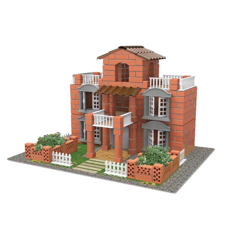 zalati Villa House Model 432pcs Components Build with Safety Imitation ...