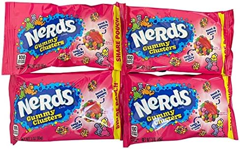 Amazon.com : Nerds Gummy Clusters Candy, Spooky, Halloween Candy, 3 oz ...