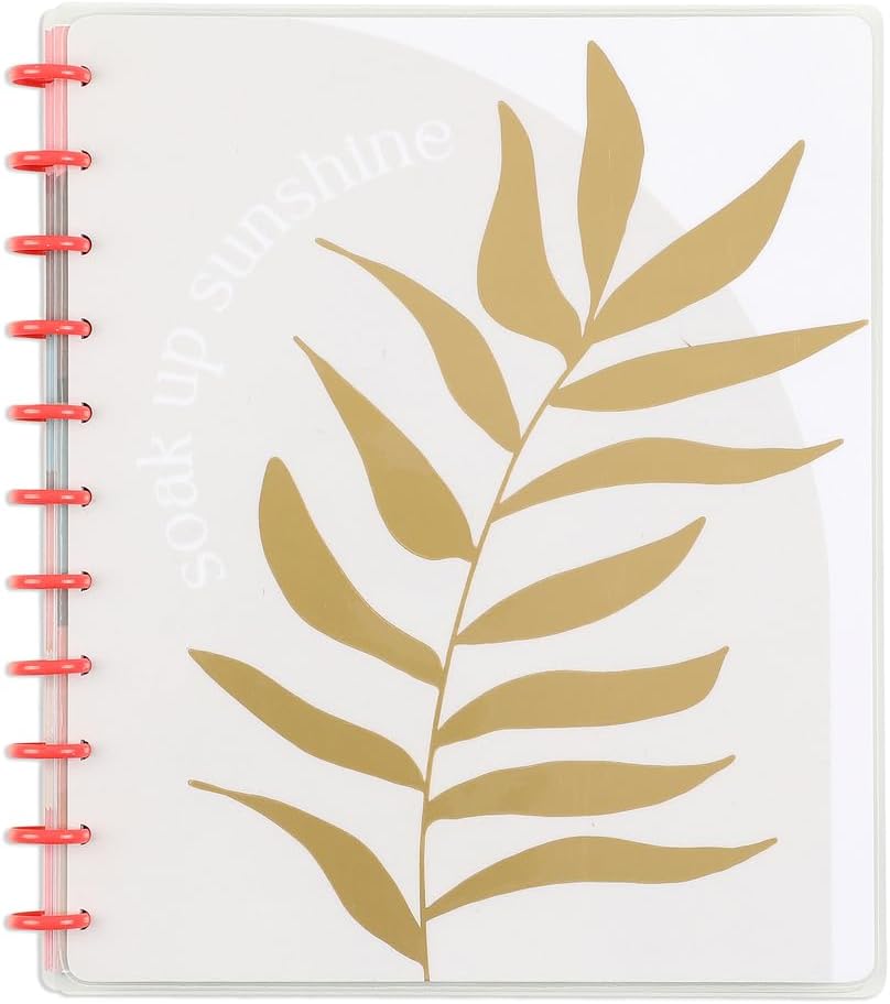 Amazon.com : Happy Planner Disc-Bound Daily Notebook for Work, School ...