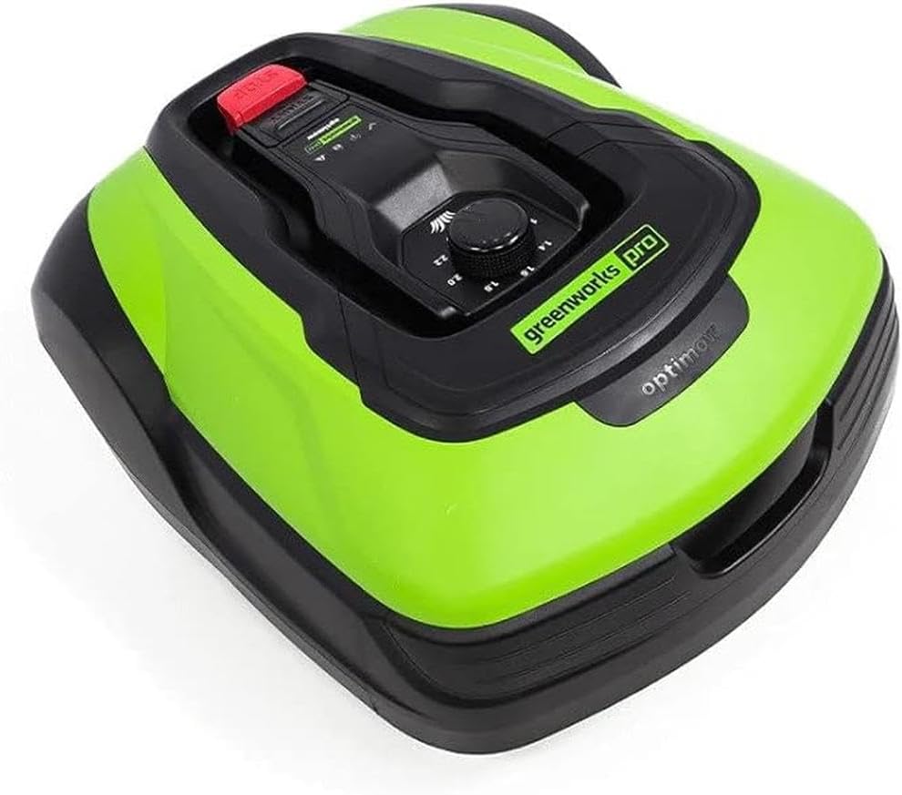 GreenWorks 24V 4Ah OPTIMOW 1/2 Acre Low Cut - 50 Robotic Lawn Mower ...