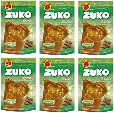 Amazon.com: Zuko Tamarindo - Bebida instantánea en polvo, paquete ...