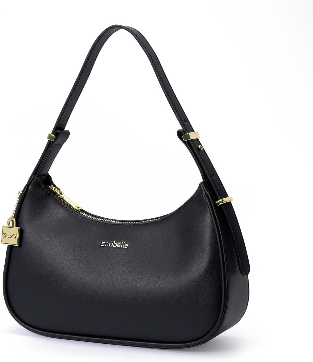 Amazon.com: snobella Small Black Shoulder Bags for Women Cute Hobo Tote ...