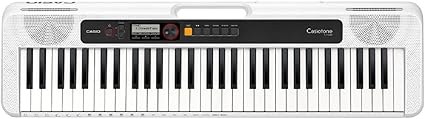 Amazon.com: Casio Casiotone CT-S200WE 61-Key Portable Keyboard (White ...