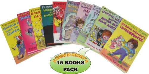 Horrid Henry 15 Books Collection Set RRP £49.90 ( Horrid Henry, Horrid ...