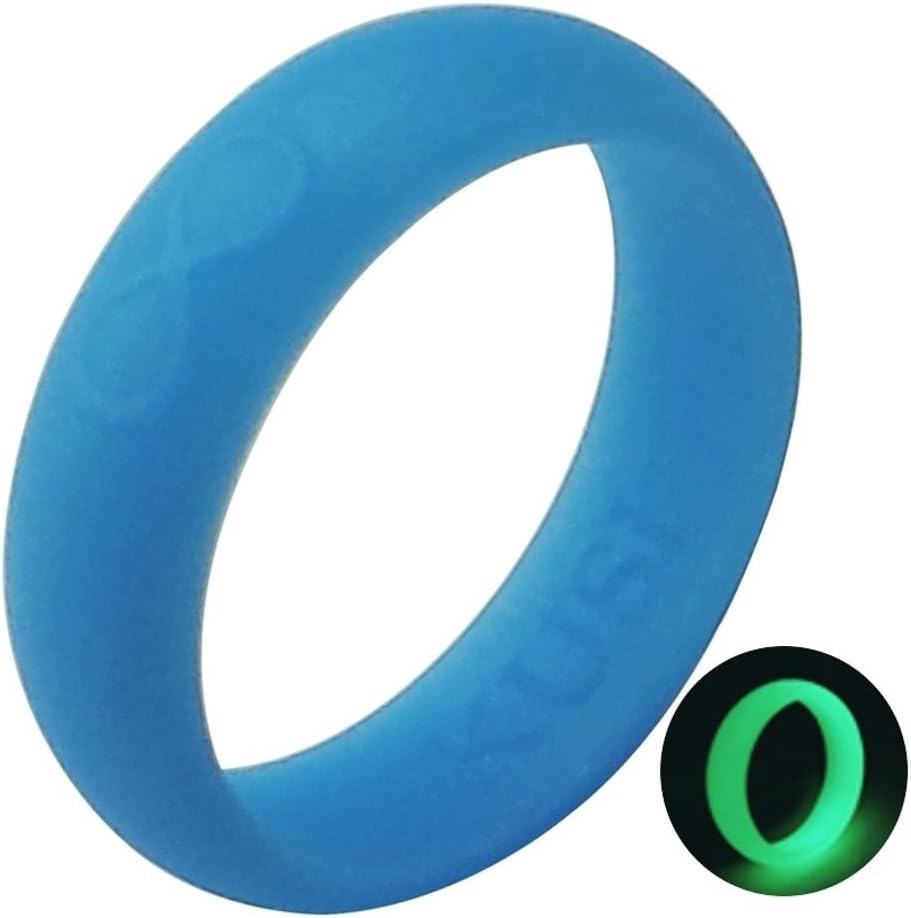 Amazon.com: Valink Luminous Glow Ring Glowing in The Dark Jewelry ...