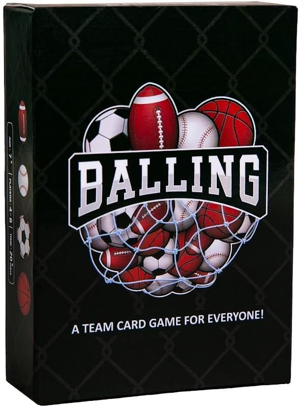 Balling - The Fast-Paced, Sports Themed Card Game | Ages 7+ | Anyone ...