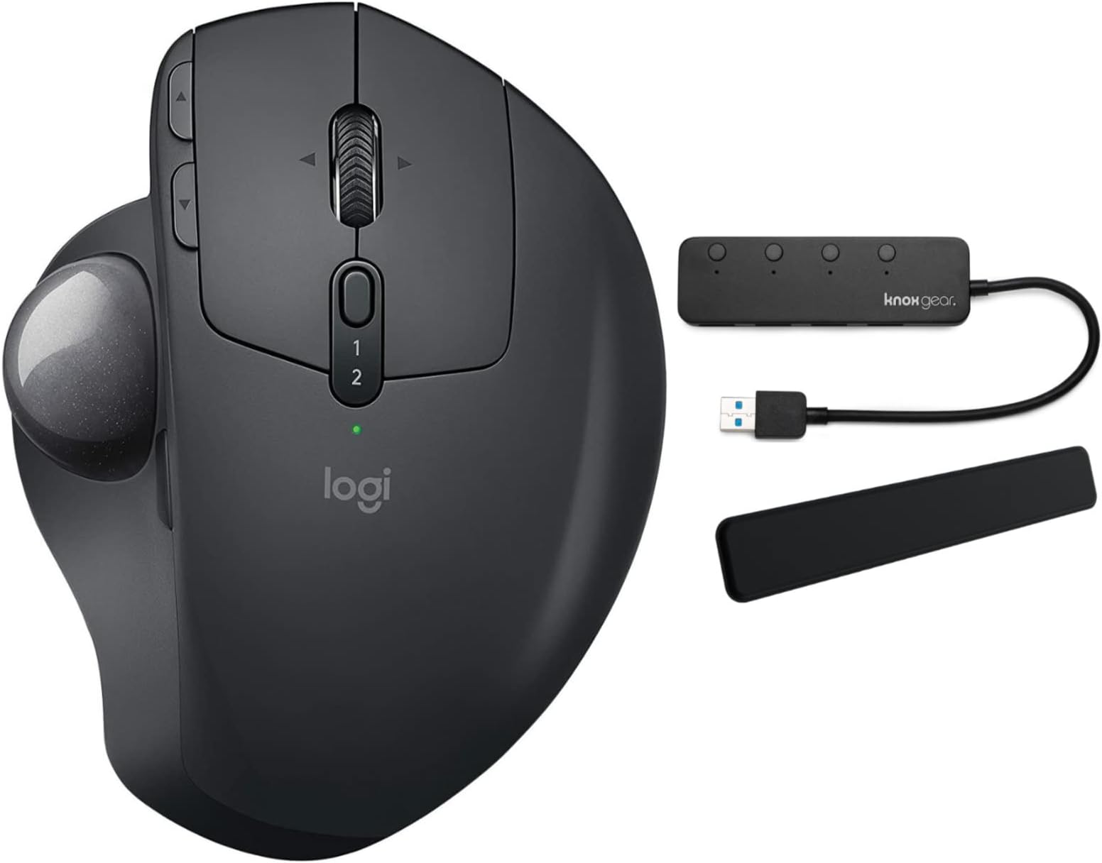 Amazon.com: Logitech MX ERGO Advanced Wireless Trackball Bundle with MX ...